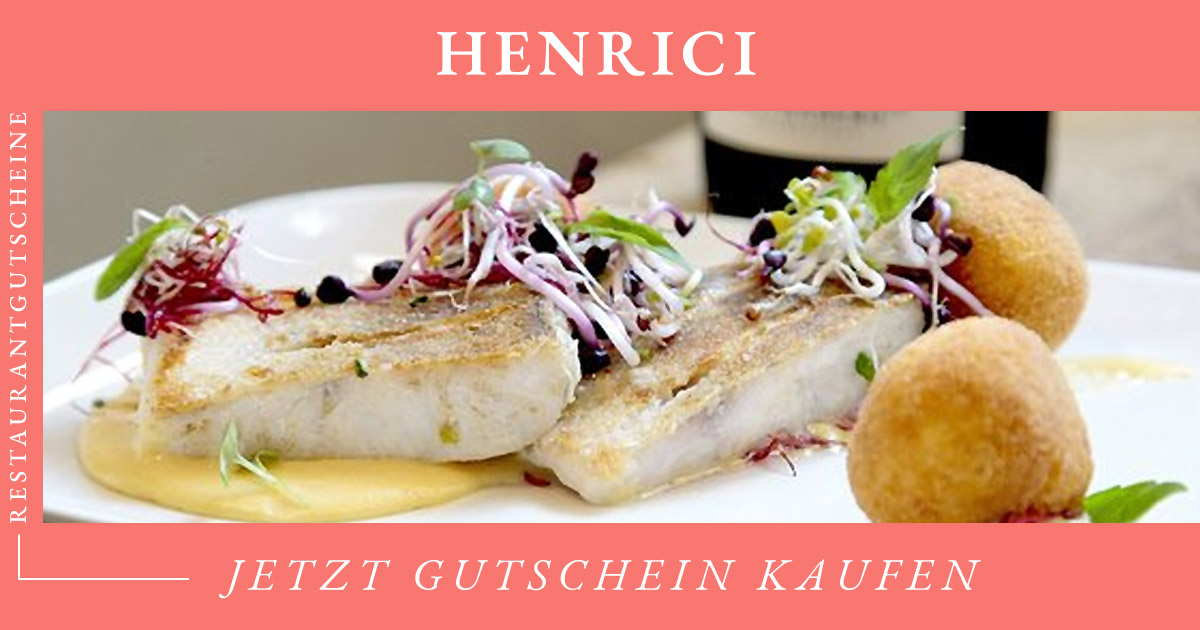 Henrici - Essengutscheine schenken I Restaurant Gutscheine Wien