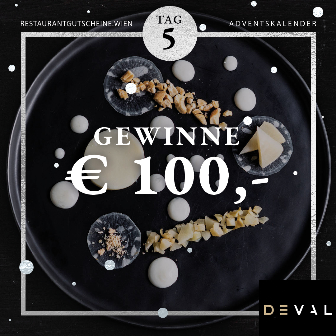 DEVAL - Essengutscheine schenken I Restaurant Gutscheine Wien